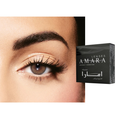 Buy Amara Monthly Color Contact Lenses - Walnut Online | Doctor M KSA